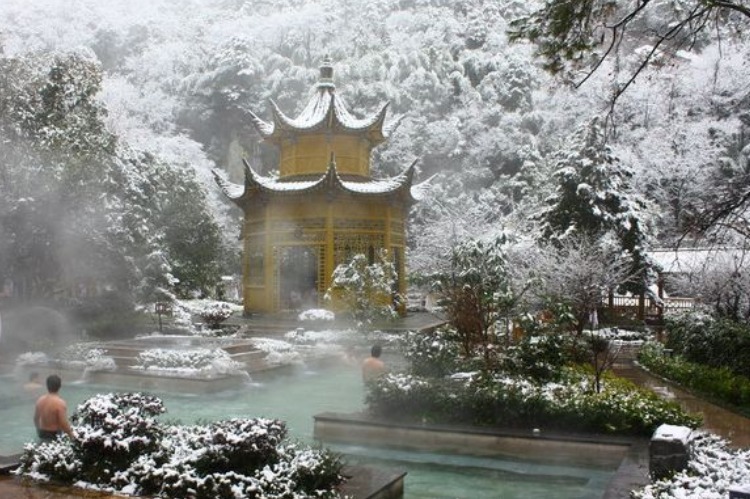 The Huangshan Hot Springs: Piaoxue Hot Spring