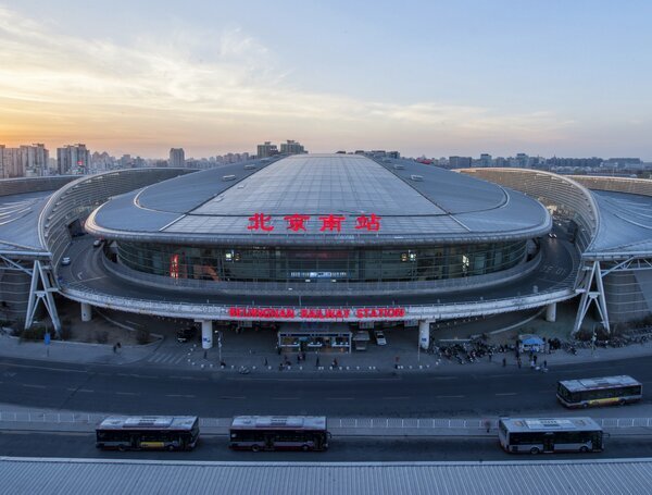Beijing South Railway Station, Facts, Map, Transportation