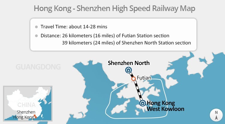 Hong Kong to Shenzhen Train: High-Speed Ticket Online Booking, Time, Price